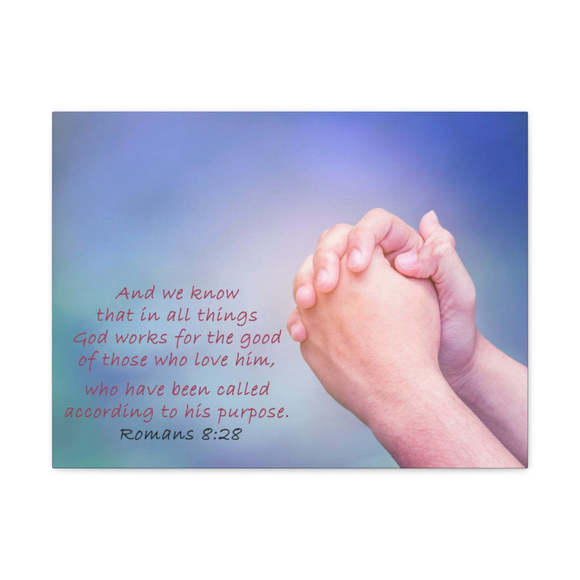 Express Your Love Gifts | Art | Scripture Sign According To His Purpose ...